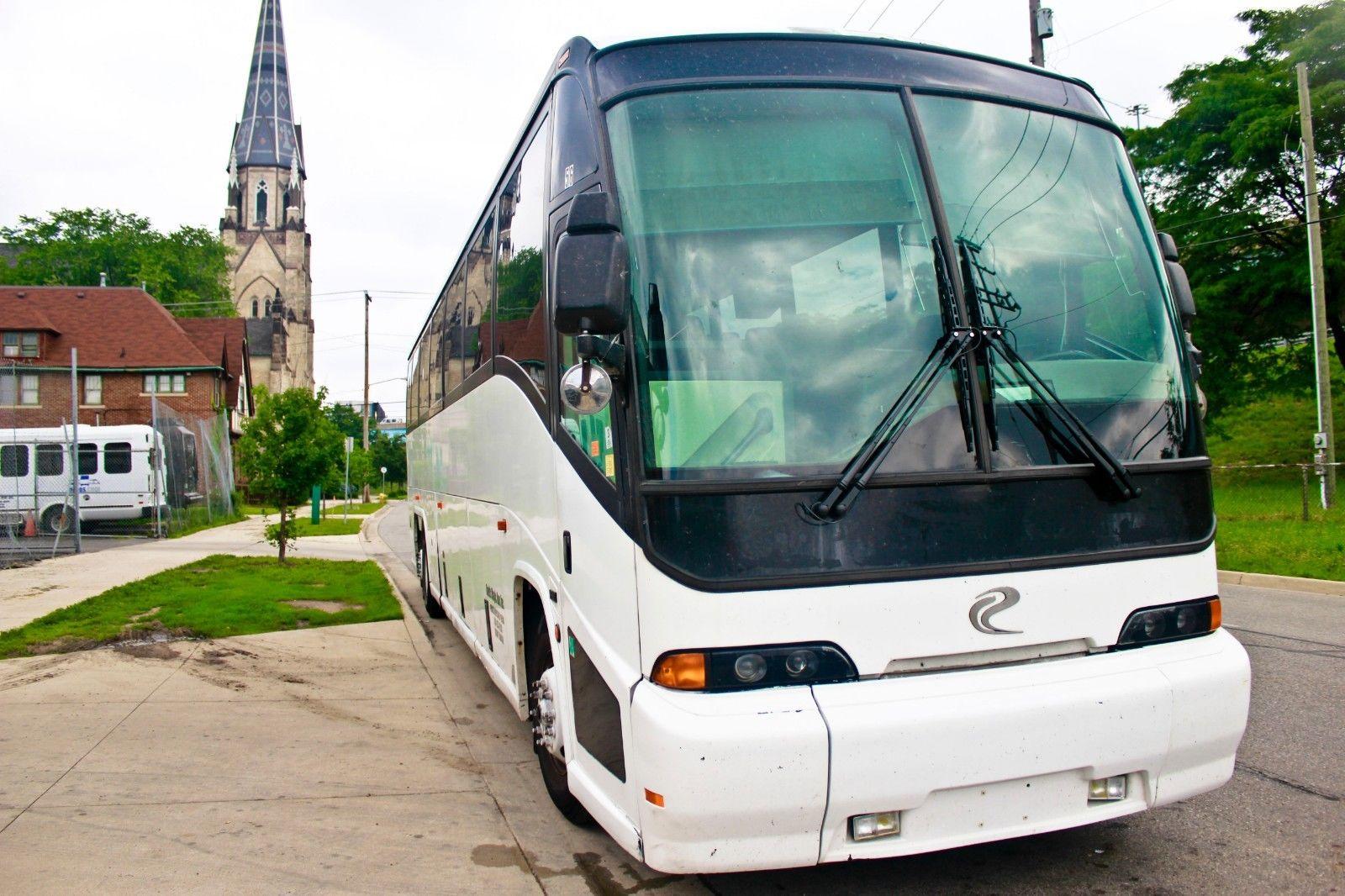 2000 MCI E Model 56 pass bus with Buildout options for sale