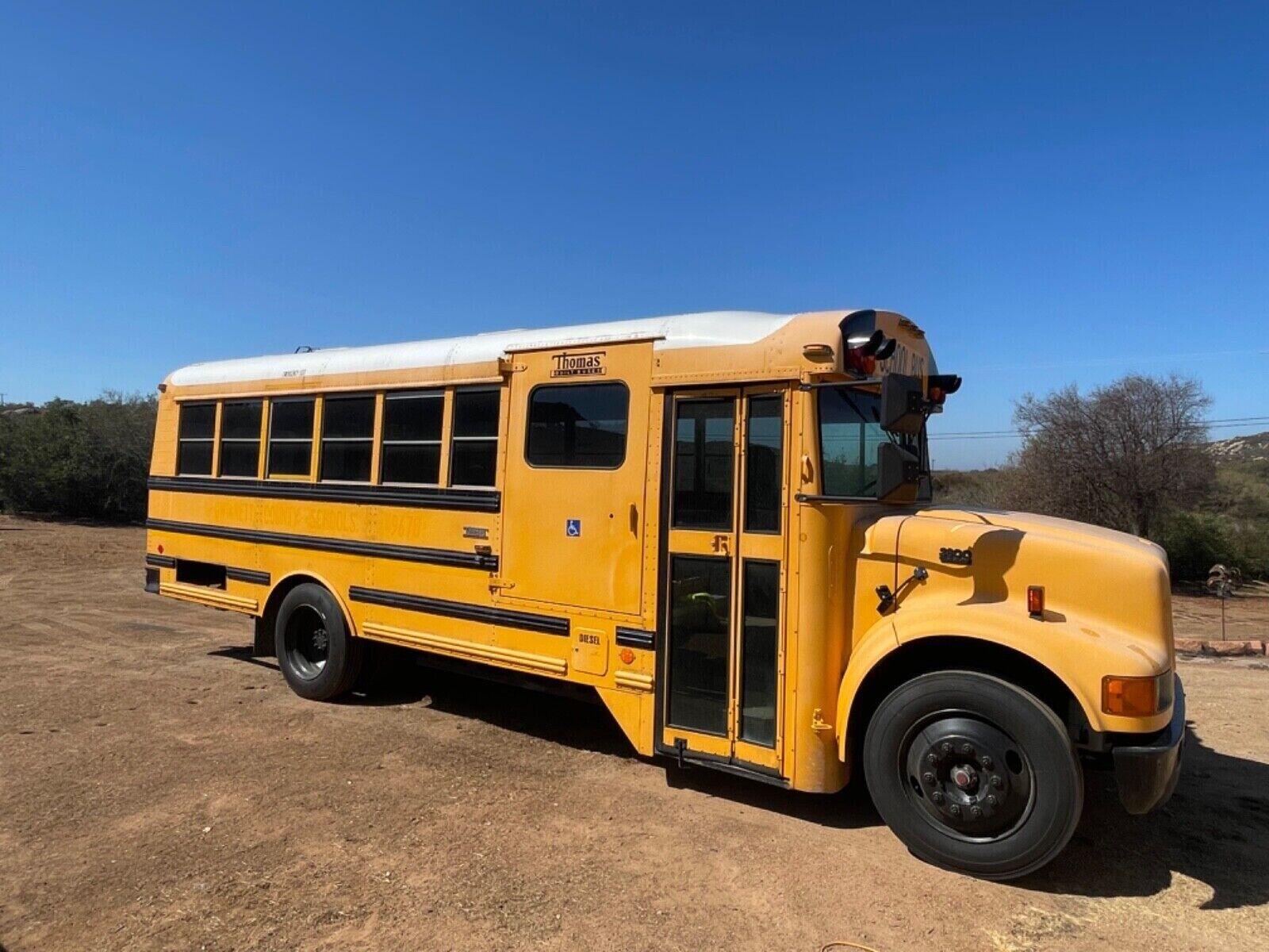 1996 International 3800 Thomas skoolie 80k miles for sale