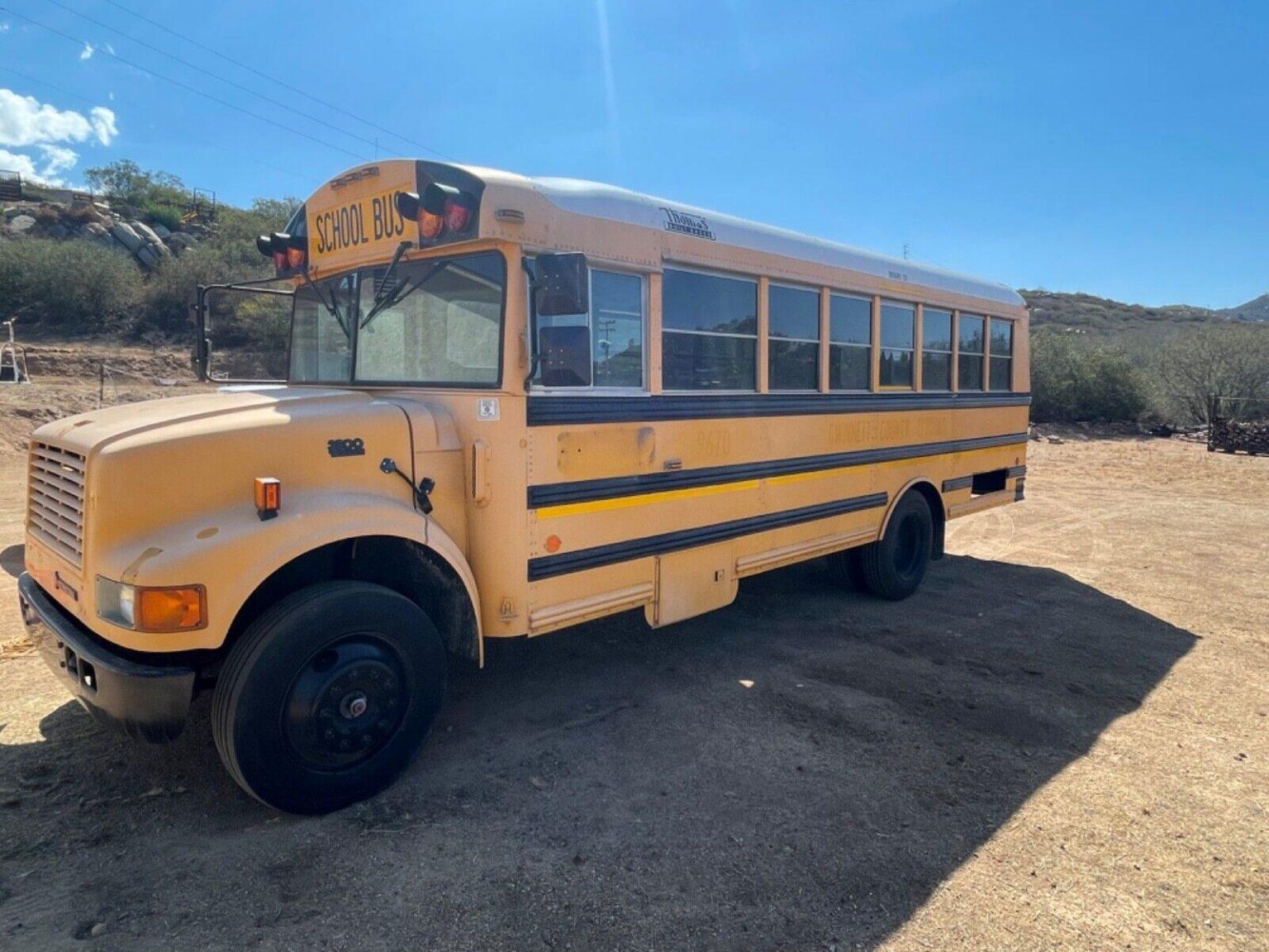 1996 International 3800 Thomas skoolie 80k miles for sale