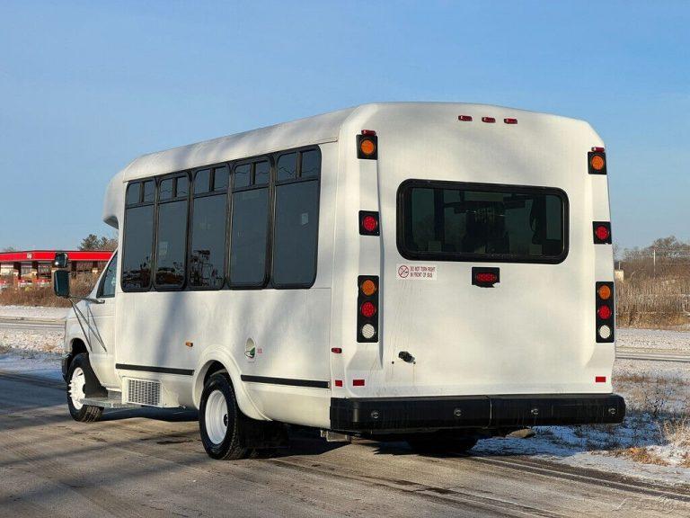 2010 Ford E-450 16 Passenger Shuttle Bus – Diesel! Liquidation Sale ...